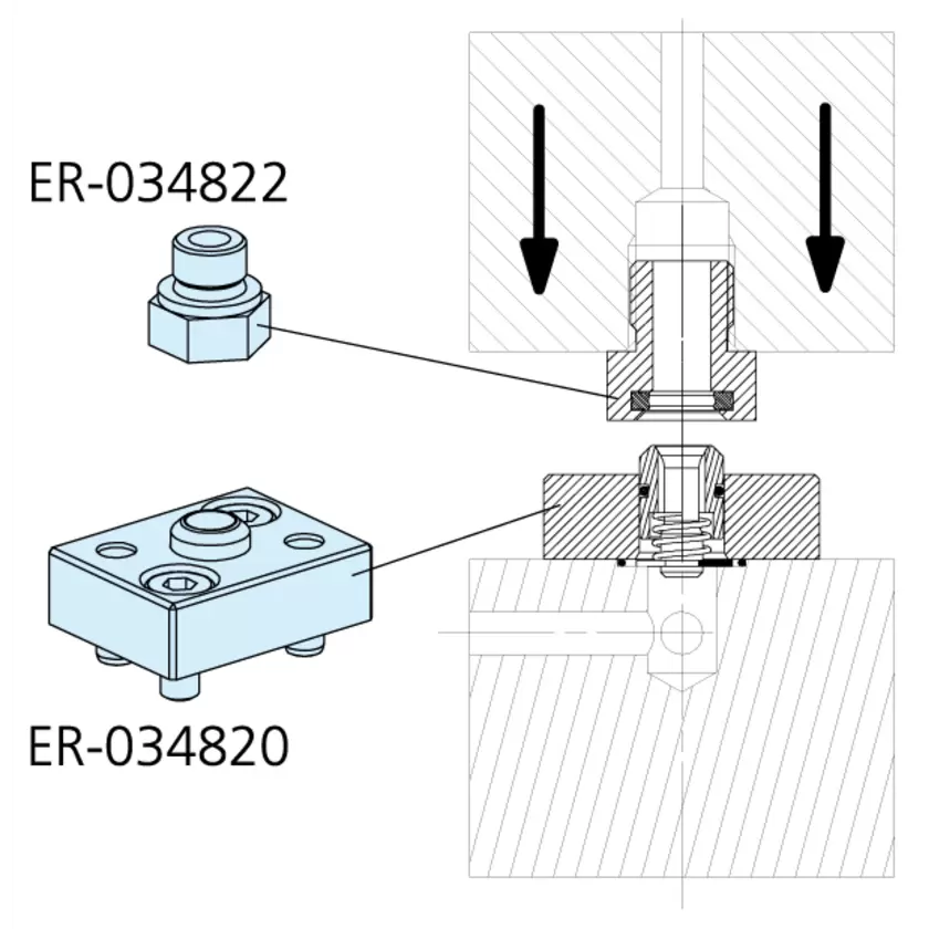 ER-034820 MTS air coupling base plate | EROWA LTD