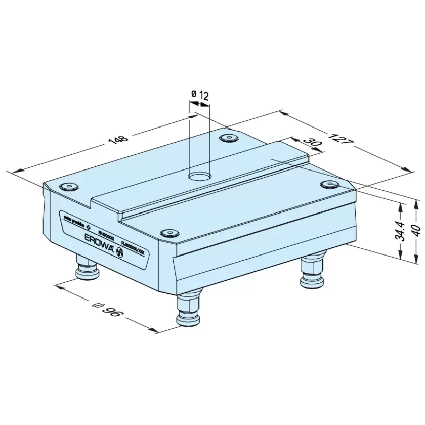 ER-155480 VPC alignment pallet 96 | EROWA LTD